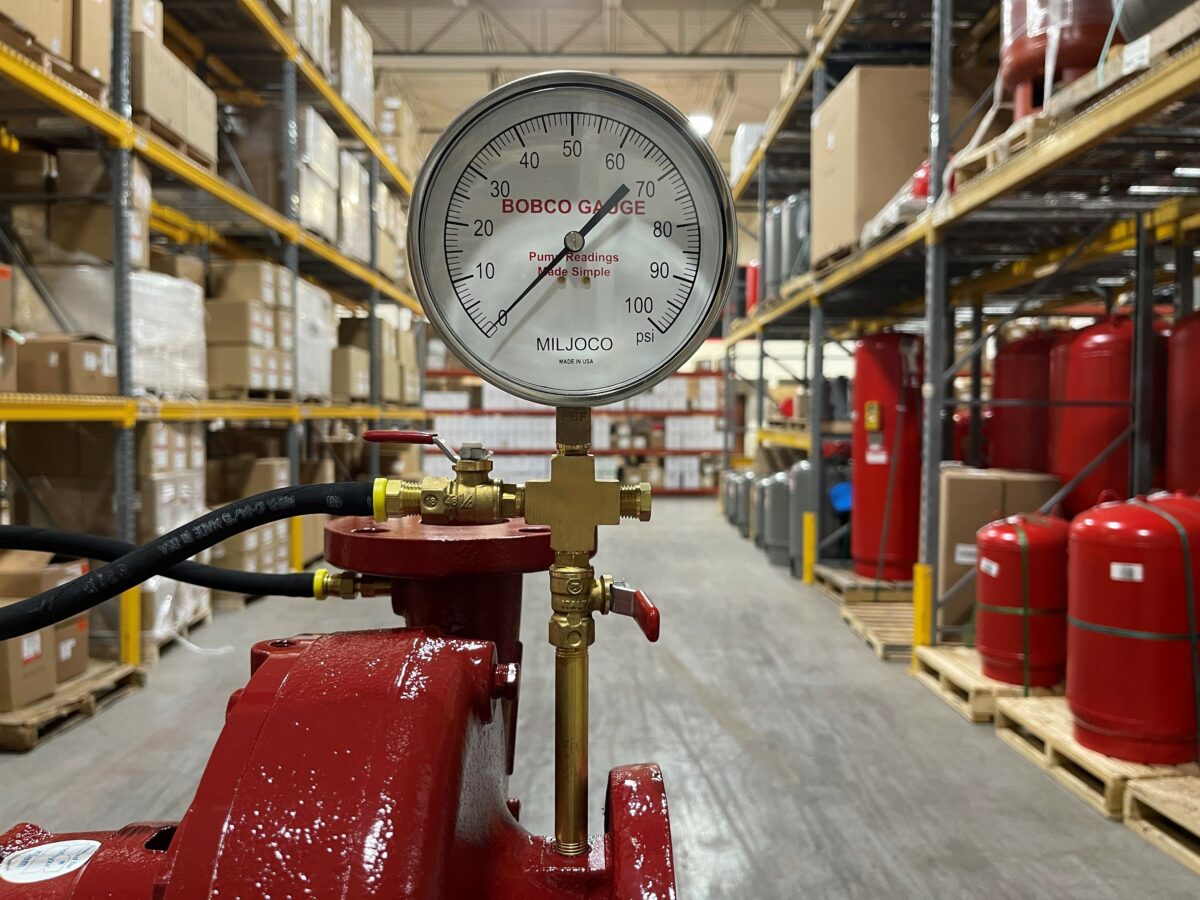 Determining Pump Operating Condition Using the Single Gauge Method