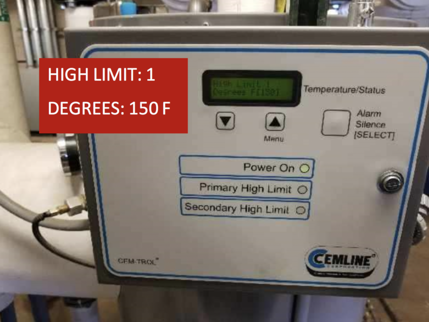 Troubleshooting: Cemline Steam Fired Water Heater - Cemtrol Controller