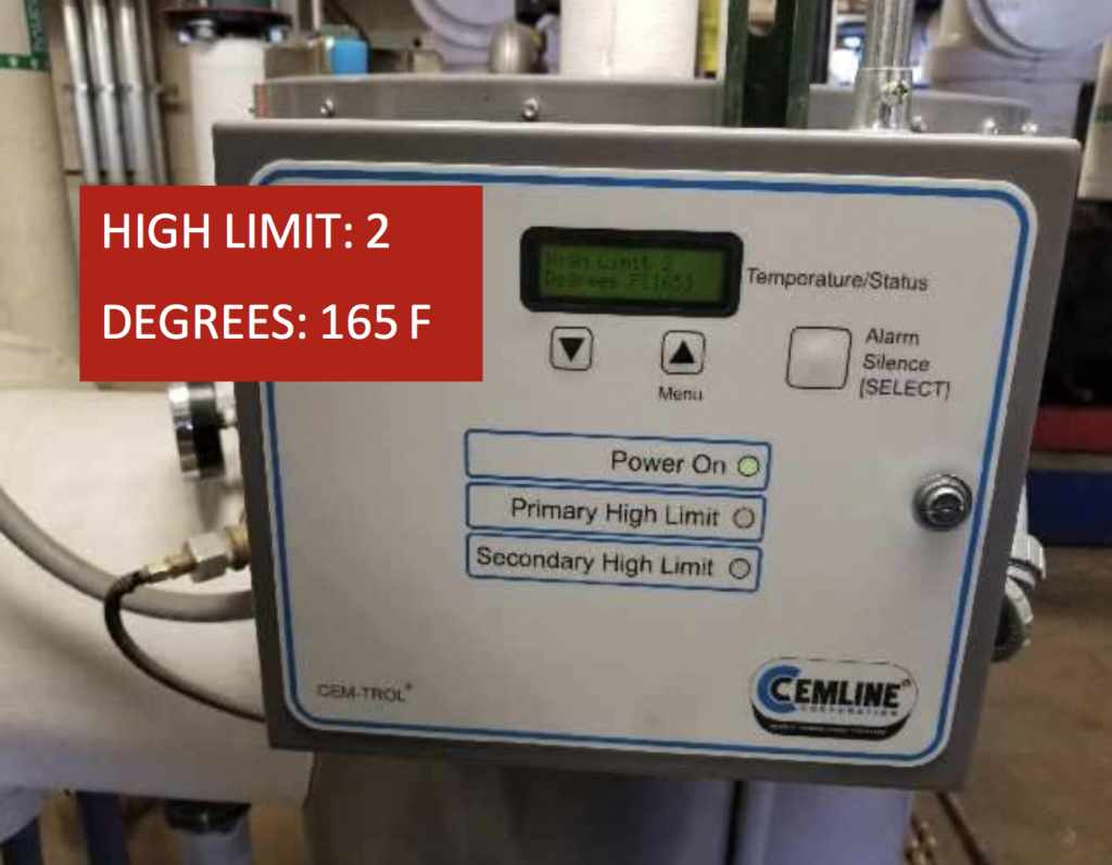 Troubleshooting: Cemline Steam Fired Water Heater - Cemtrol Controller