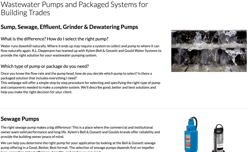 Sump & Sewage Pump Design Calculations: Pump Head for Building Services